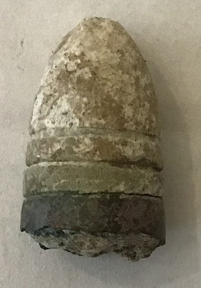 DROPPED US .52 CALIBER SPENCER BULLET RECOVERED AT EAST CAVALRY FIELD ...