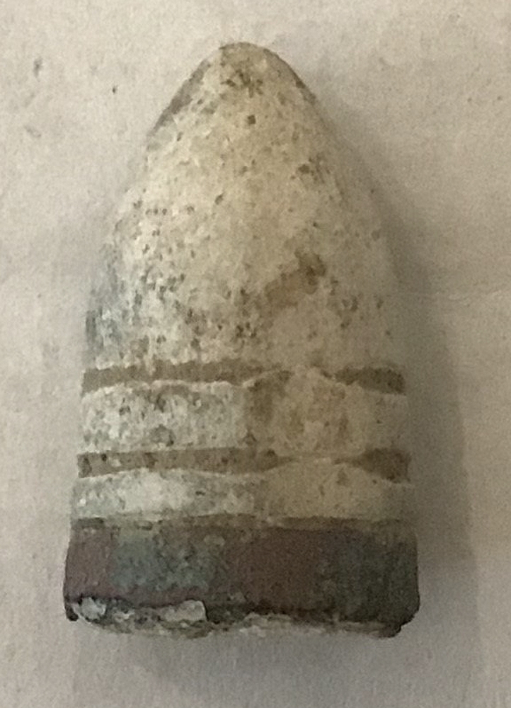 DROPPED US .52 CALIBER SPENCER BULLET RECOVERED AT EAST CAVALRY FIELD ...