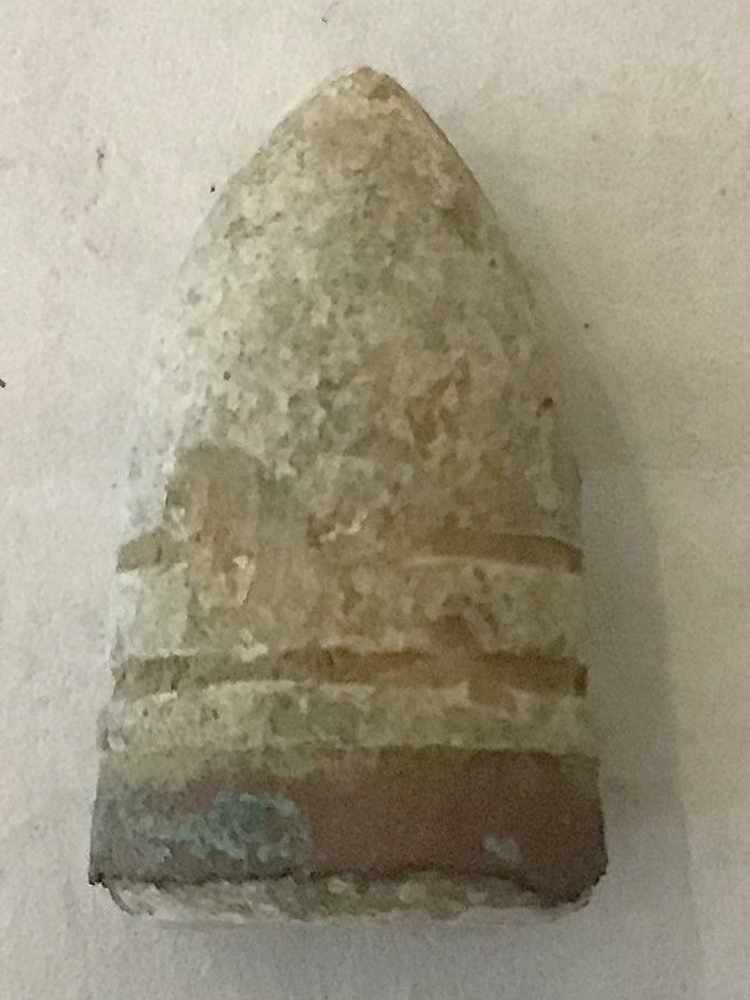 DROPPED US .52 CALIBER SPENCER BULLET RECOVERED AT EAST CAVALRY FIELD ...