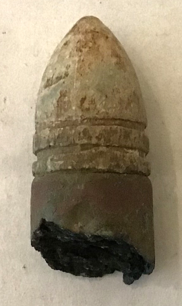 DROPPED US .52 CALIBER SPENCER BULLET RECOVERED AT EAST CAVALRY FIELD ...