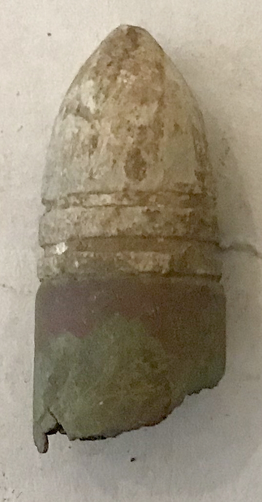 DROPPED US .52 CALIBER SPENCER BULLET RECOVERED AT EAST CAVALRY FIELD ...