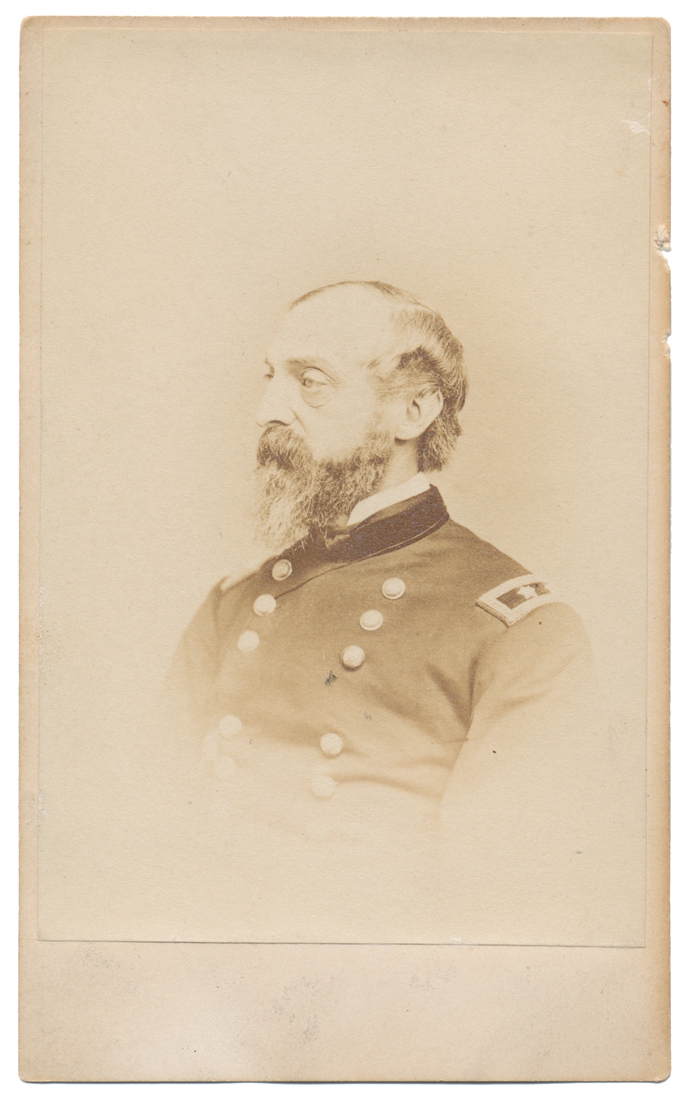 BUST VIEW OF UNION MAJOR GENERAL GEORGE G. MEADE - THE VICTOR OF ...