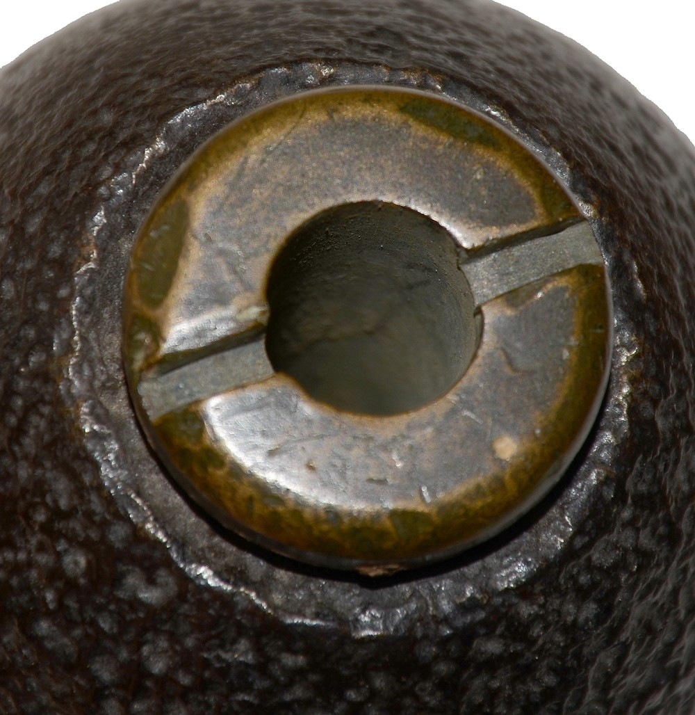 U.S. 3” HOTCHKISS SHELL WITH LEAD SABOT AND BRASS FUSE — Horse Soldier