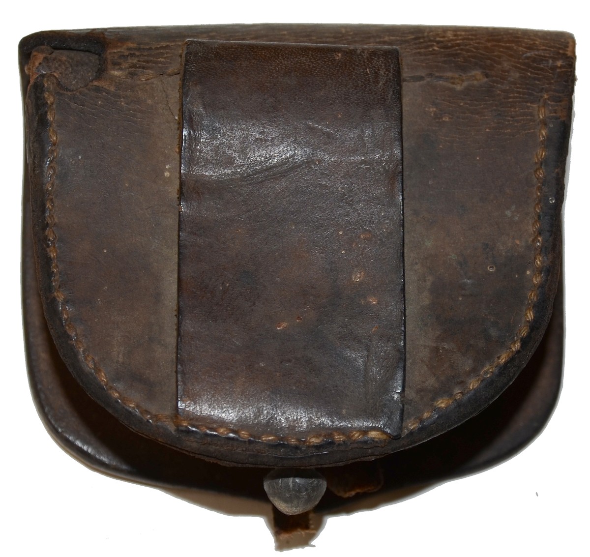 CLASSIC CONFEDERATE CAP BOX WITH LEAD FINIAL, SINGLE BELT LOOP — Horse ...