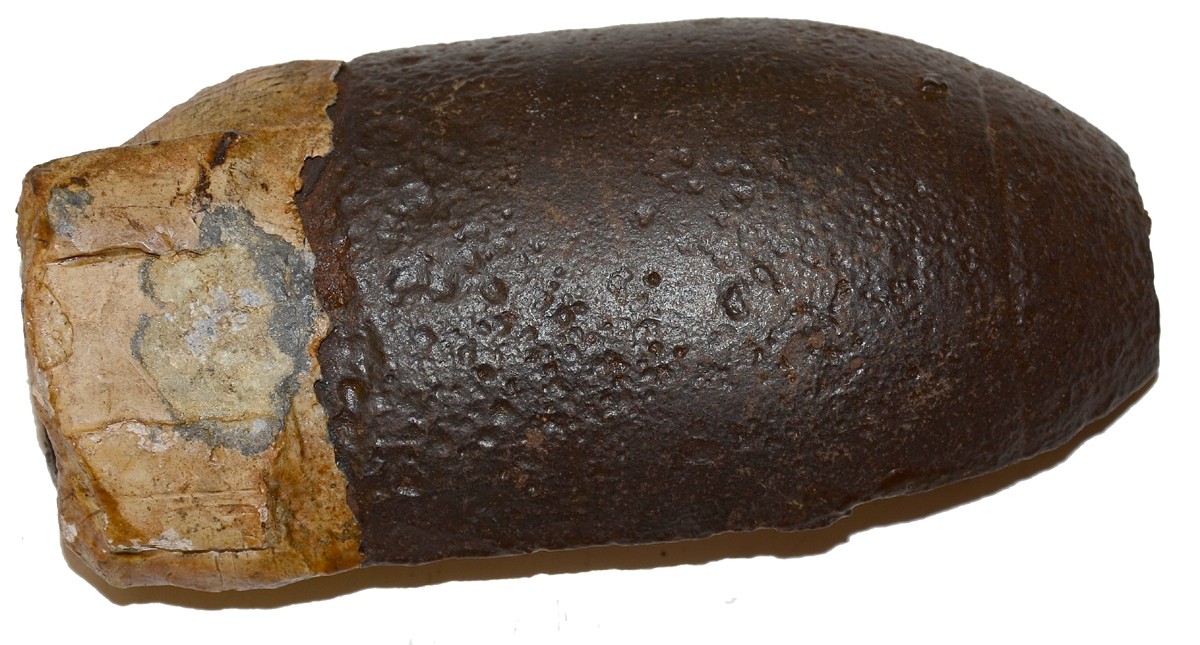 FRAGMENT OF BRITISH 3.5” BRITTEN SEGMENTED SHELL — Horse Soldier