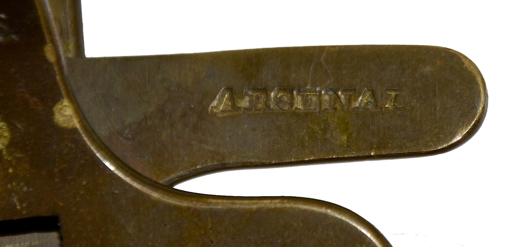 US SWORD HANGER, JEB STUART STYLE, FRANKFORD ARSENAL — Horse Soldier