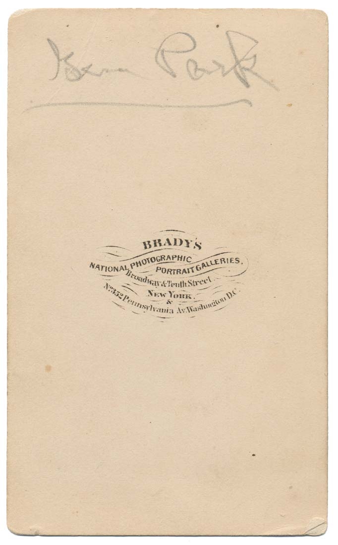 STANDING VIEW OF UNION MAJOR GENERAL JOHN G. PARKE OF THE 9TH CORPS BY ...