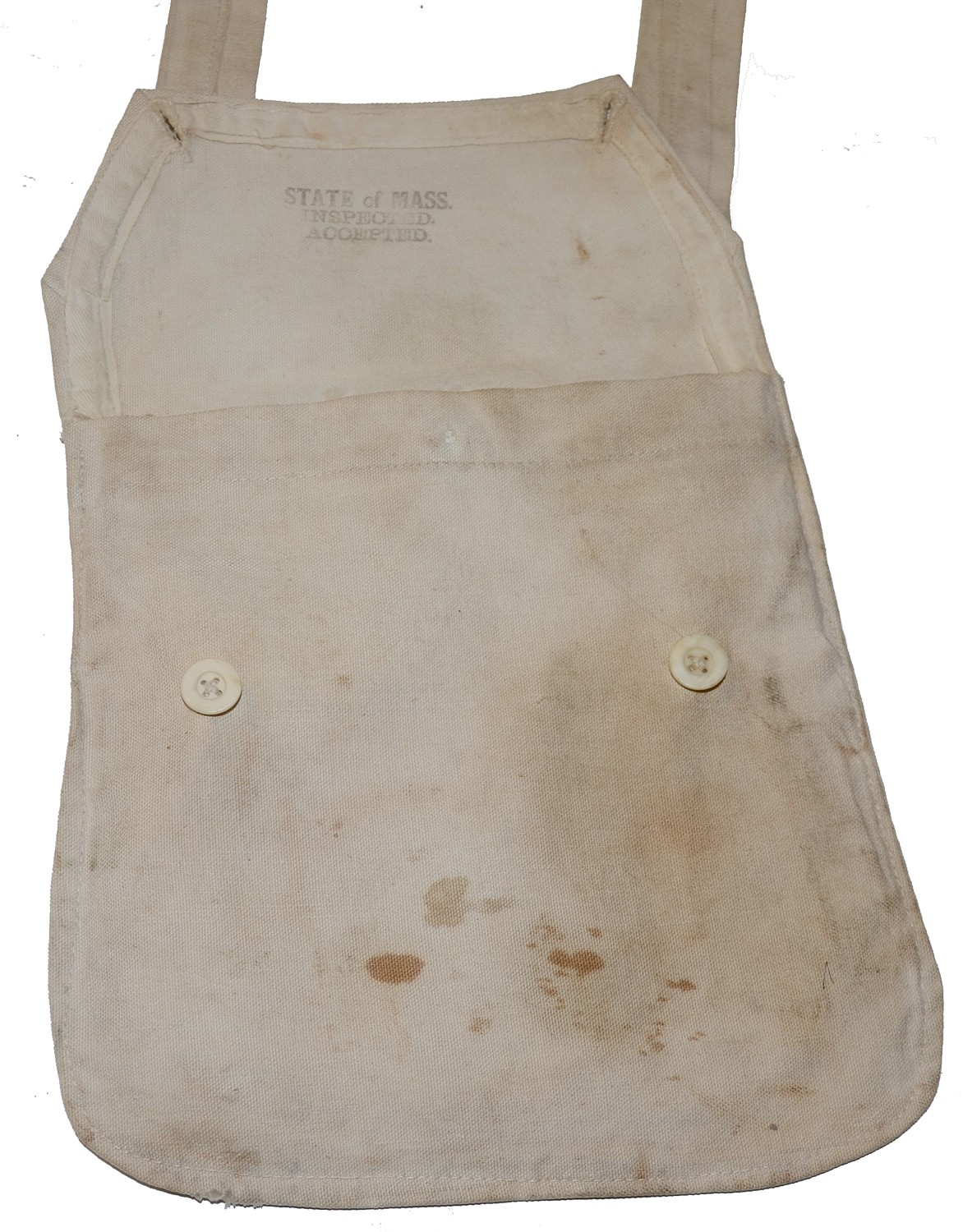 STATE OF MASSACHUSETTS HAVERSACK — Horse Soldier