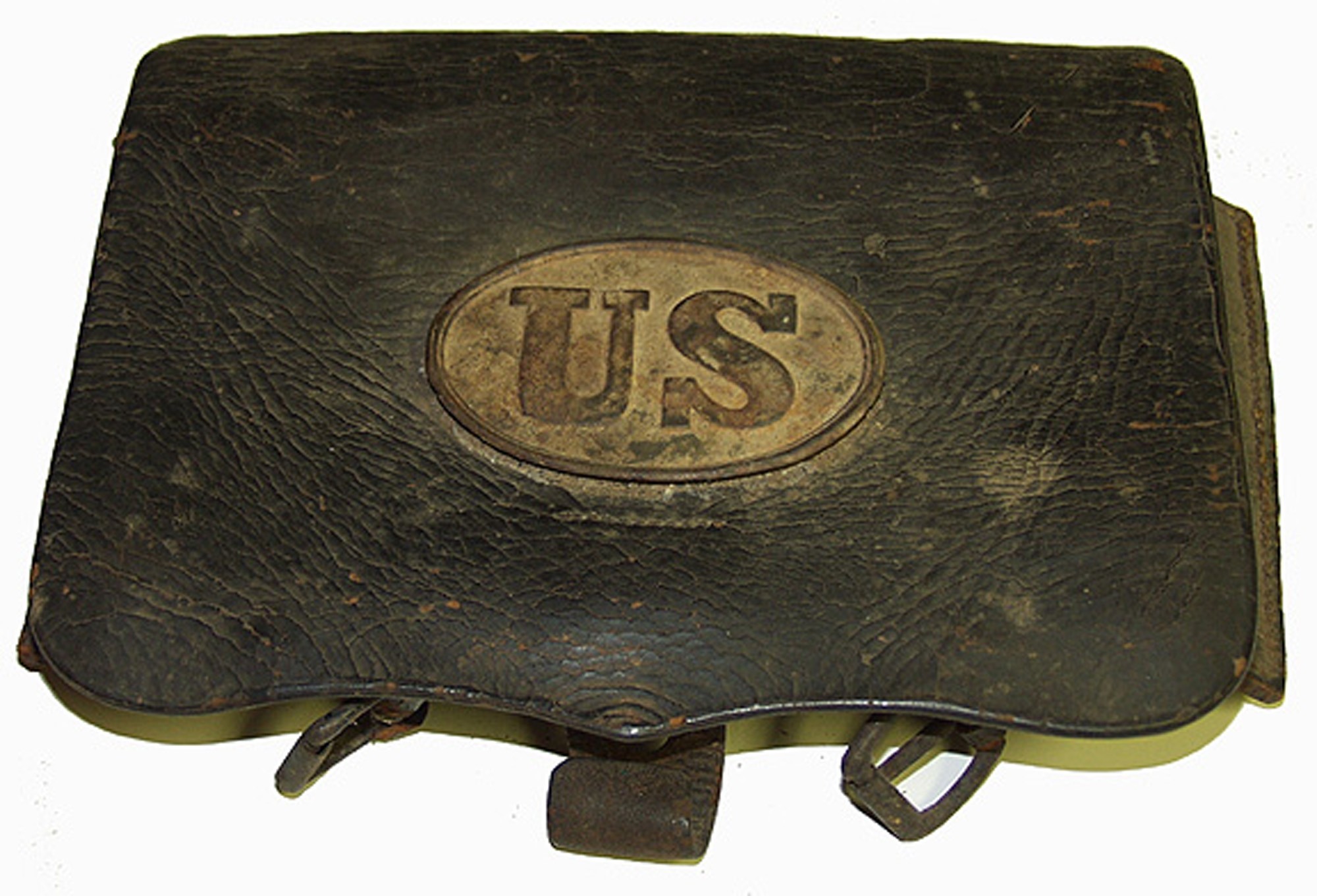 PATTERN 1861 .69 CALIBER CARTRIDGE BOX FOUND ON EAST CAVALRY FIELD ...