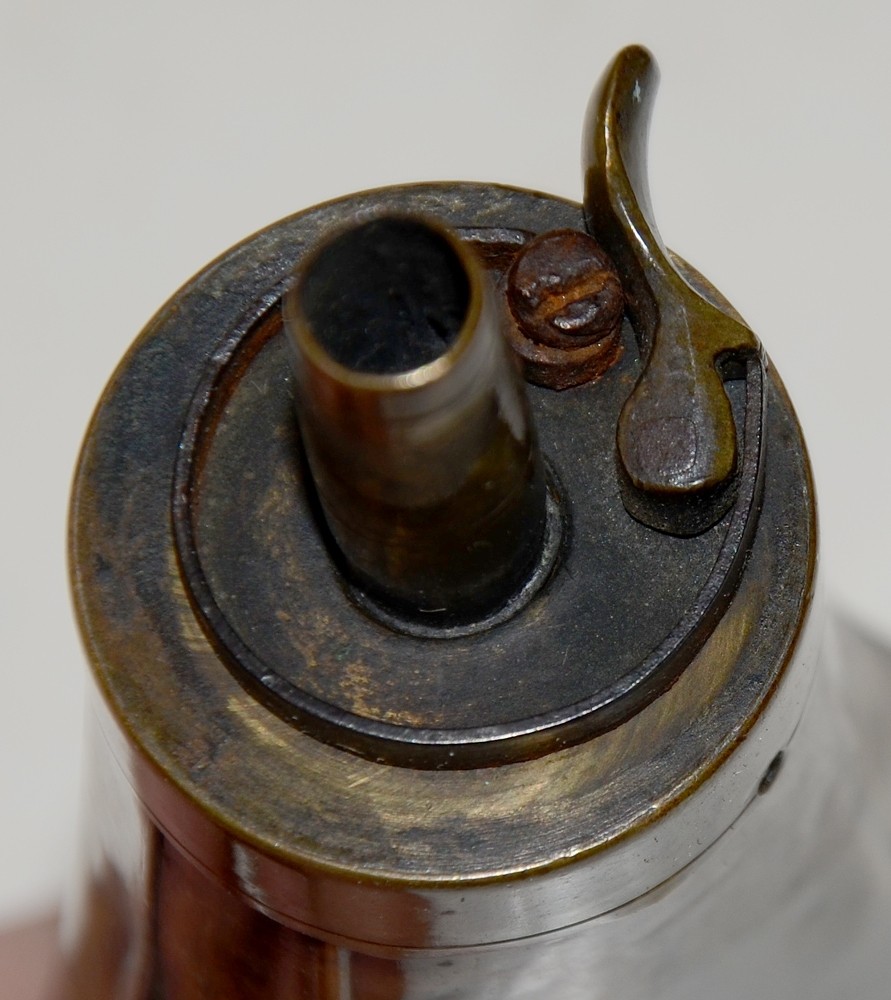 “EAGLE” POWDER FLASK FOR REVOLVERS — Horse Soldier