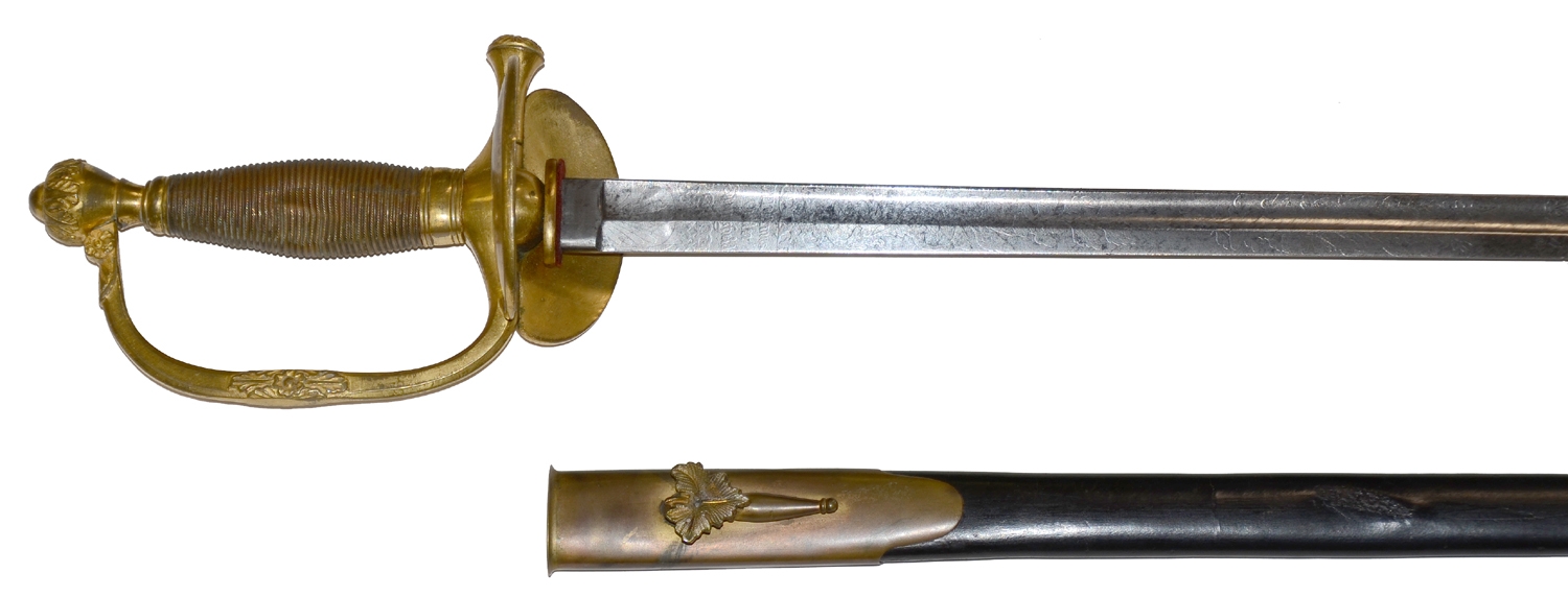 AMES 1840 PATTERN OFFICER’S SWORD — Horse Soldier