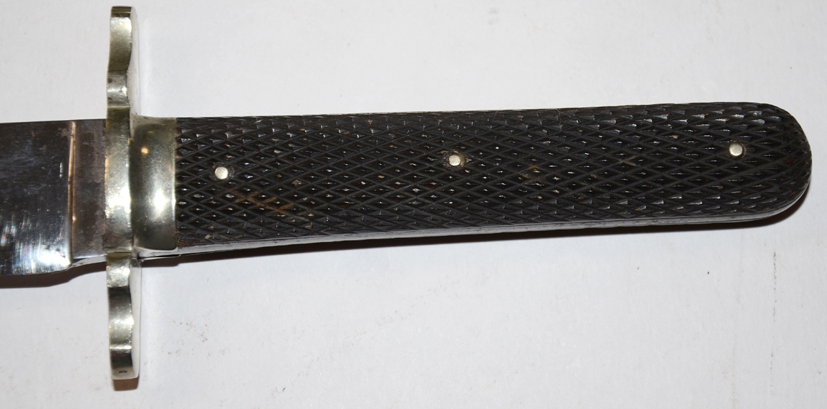 VERY NICE RODGERS AND SONS SHEFFIELD BOWIE WITH MIRROR BLADE — Horse ...