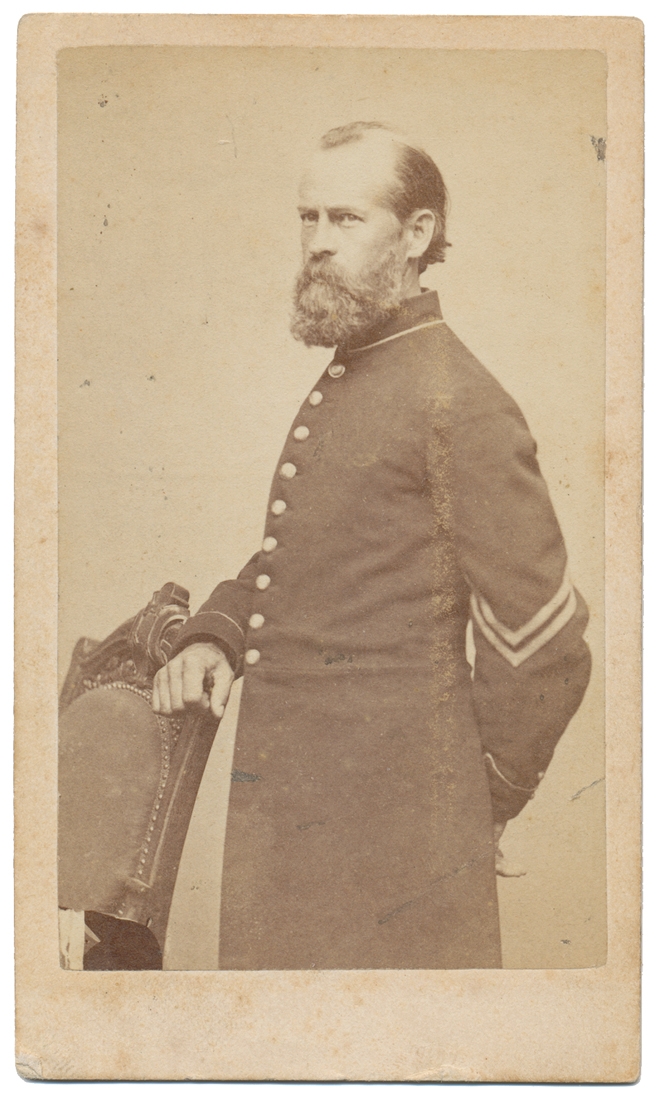NICE IMAGE OF 6TH MASSACHUSETTS CORPORAL ALBERT A MANNING WITH PERIOD ...