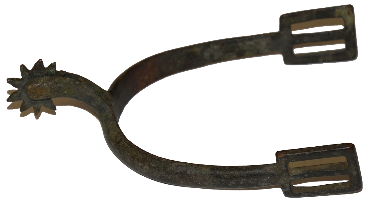 US MODEL 1859 ENLISTEDMAN’S CAVALRY SPUR FROM THE SHIELDS MUSEUM ...