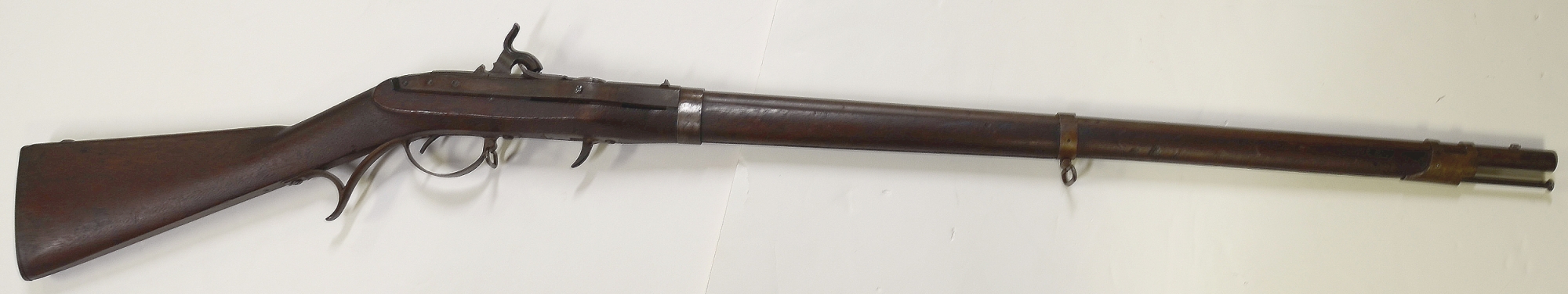 HARPER’S FERRY MODEL 1819 HALL RIFLE, DATED 1832 – CONVERTED TO ...