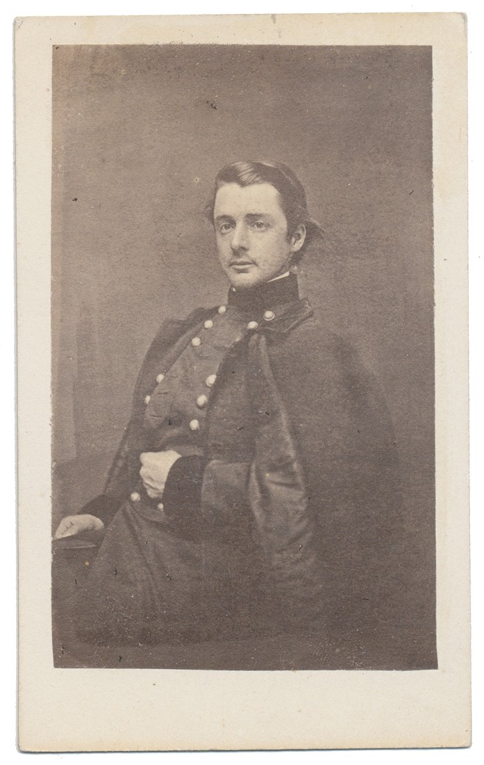 SEATED VIEW OF RHODE ISLAND GOVERNOR & SOLDIER WILLIAM SPRAGUE — Horse ...