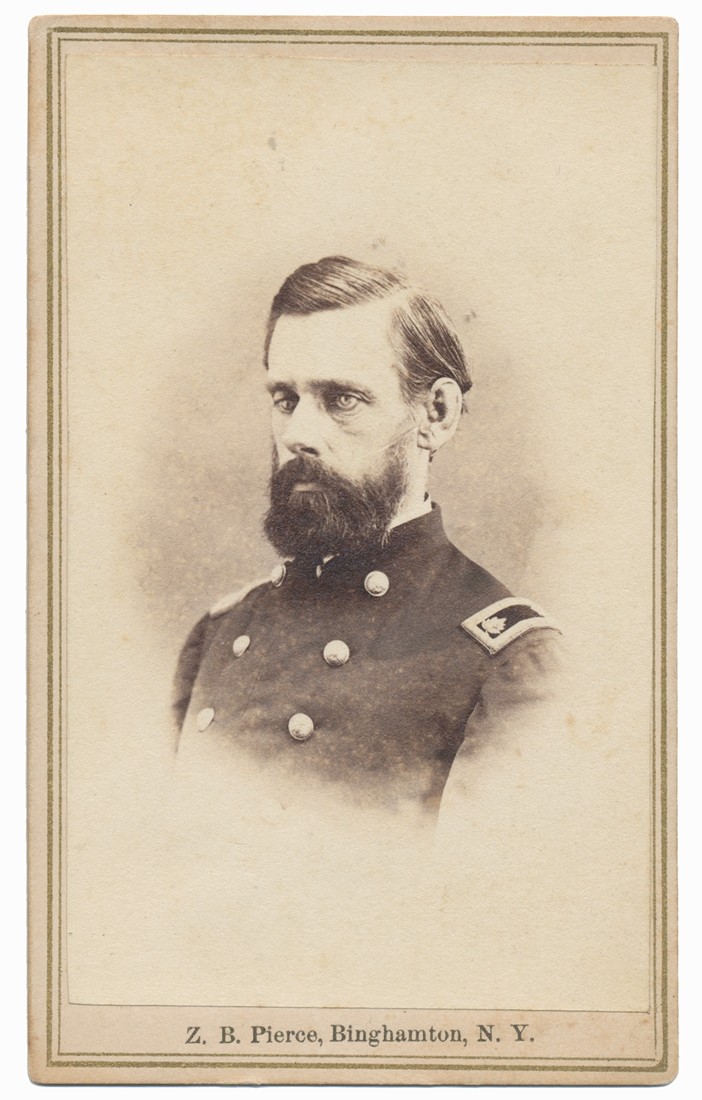 CDV OF 101ST US COLORED TROOPS SURGEON, DR. EDWARD I. FORD — Horse Soldier
