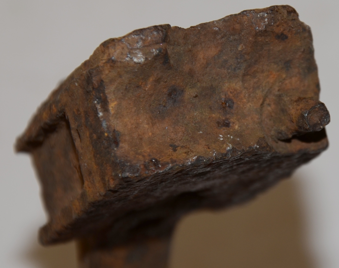 EXCAVATED BREECH BLOCK AND LEVER FROM SHARPS CARBINE OR RIFLE — Horse ...