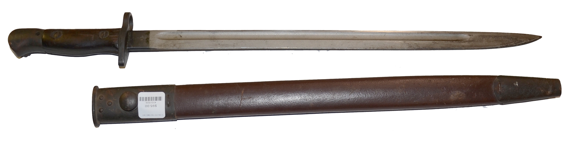 BRITISH PATTERN 1907 BAYONET WITH AUSTRALIAN MARKED SCABBARD — Horse ...