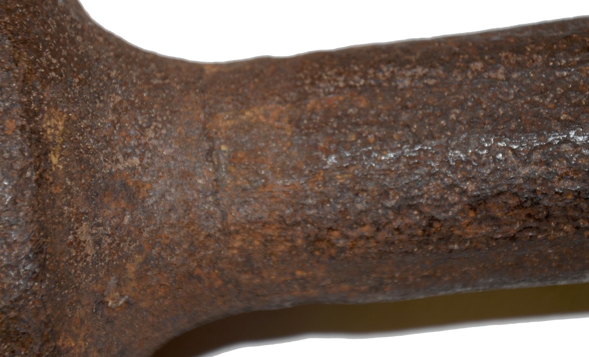 ORIGINAL AMERICAN REVOLUTIONARY WAR BAR SHOT, EAST BAY AREA, OFF LAKE ...