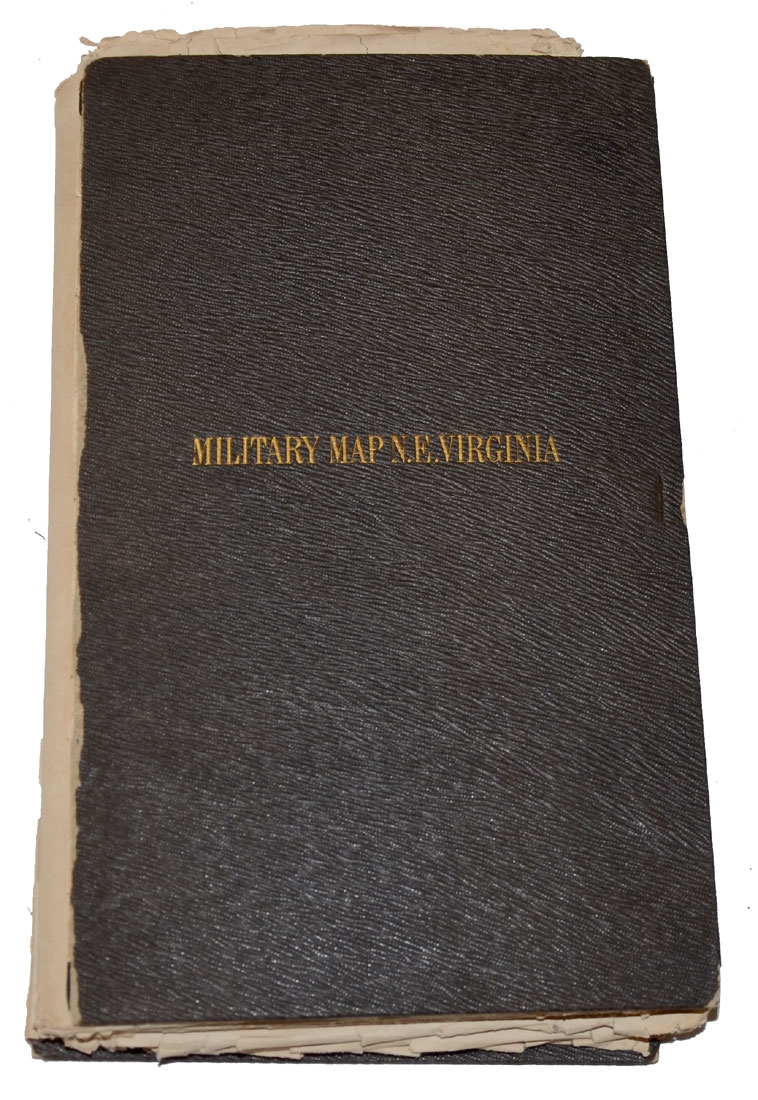FEDERAL MILITARY MAP, N.E. VIRGINIA & WASHINGTON, DC WITH PRESENTATION ...