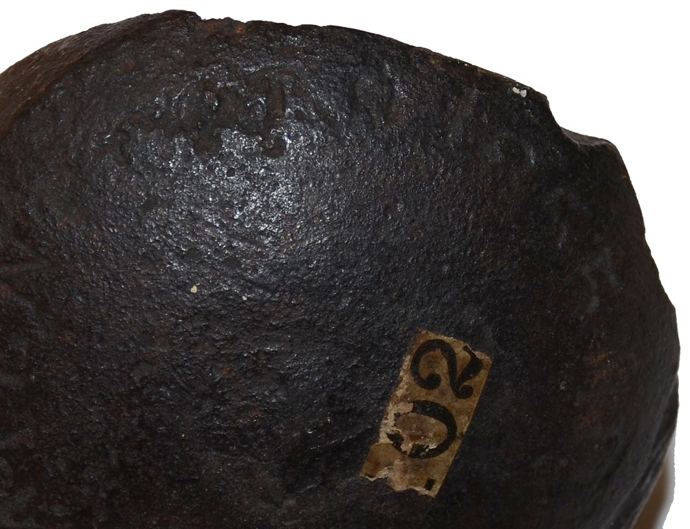 US 3.00 INCH HOTCHKISS SHELL FRAGMENT FROM THE PHILADELPHIA CIVIL WAR ...