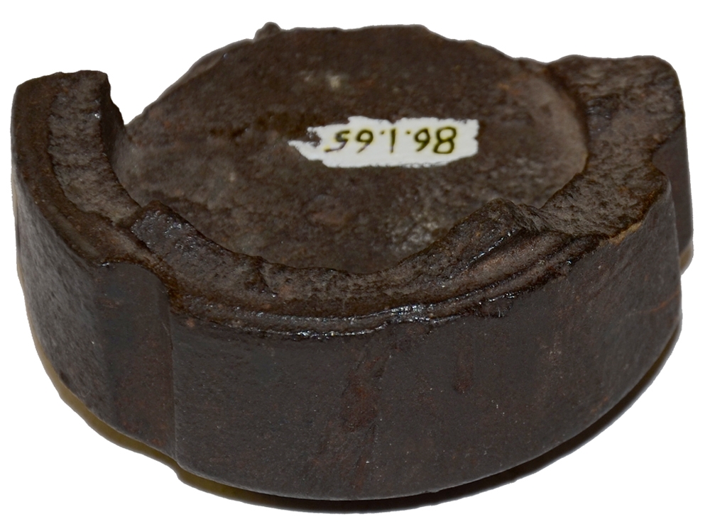 US 3.00 INCH HOTCHKISS SHELL FRAGMENT FROM THE PHILADELPHIA CIVIL WAR ...