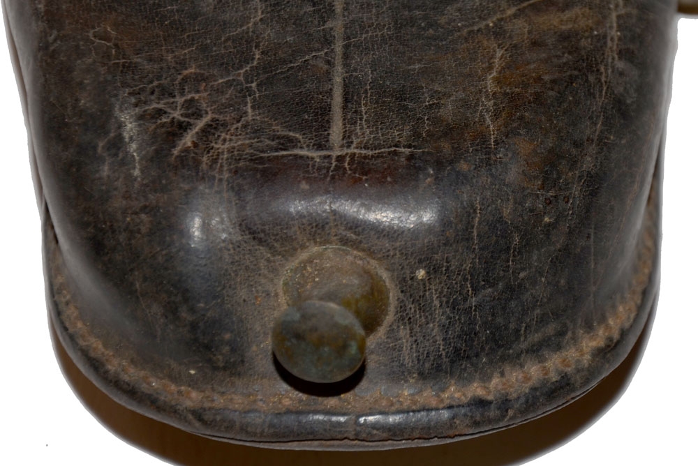 CONFEDERATE CAP BOX FROM THE FIRST DAY’S FIELD AT GETTYSBURG, SHIELDS ...