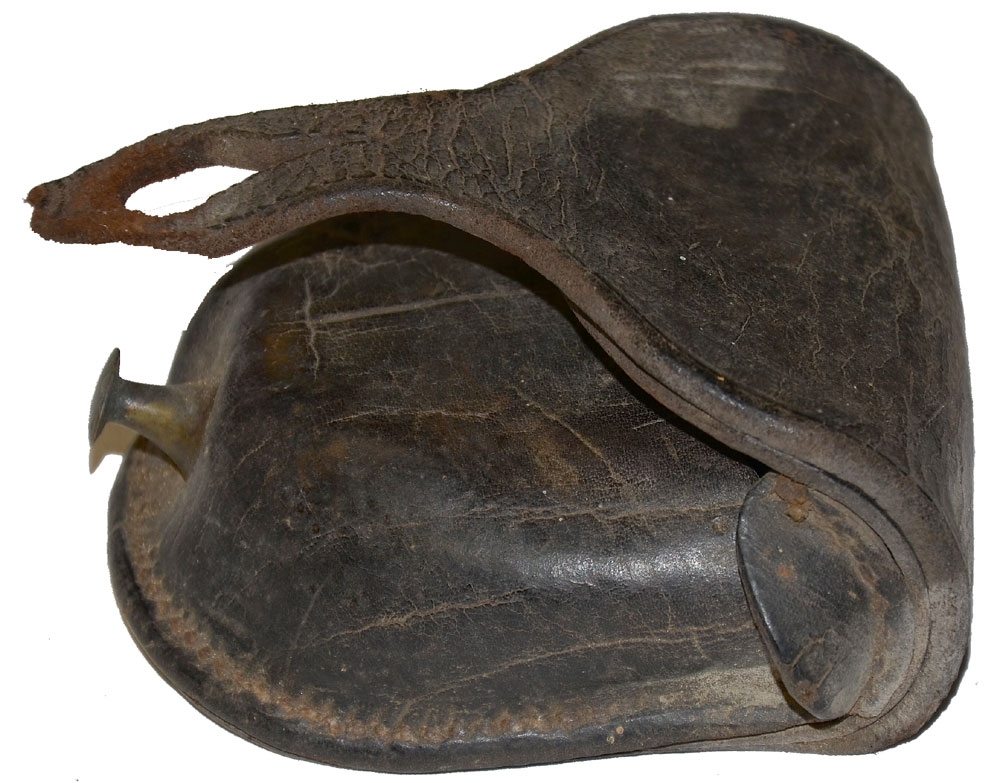 CONFEDERATE CAP BOX FROM THE FIRST DAY’S FIELD AT GETTYSBURG, SHIELDS ...