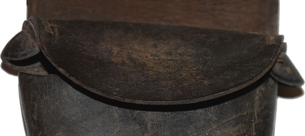 CONFEDERATE CAP BOX FROM THE FIRST DAY’S FIELD AT GETTYSBURG, SHIELDS ...