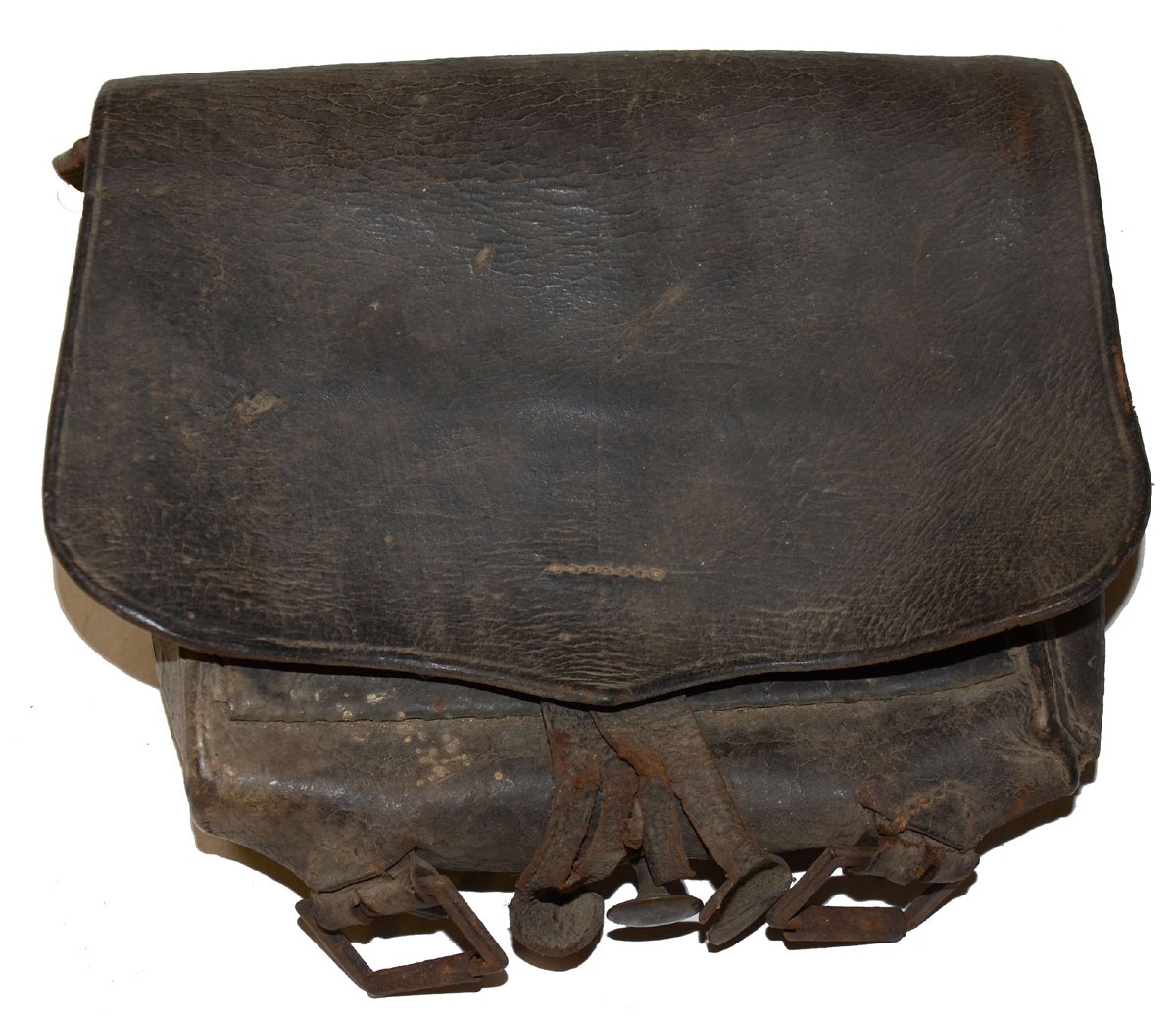 EXCELLENT CONFEDERATE CARTRIDGE BOX FROM THE FIRST DAY’S FIELD AT ...