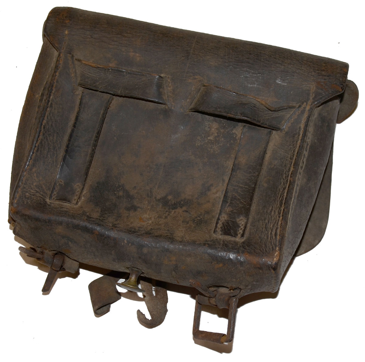 EXCELLENT CONFEDERATE CARTRIDGE BOX FROM THE FIRST DAY’S FIELD AT ...