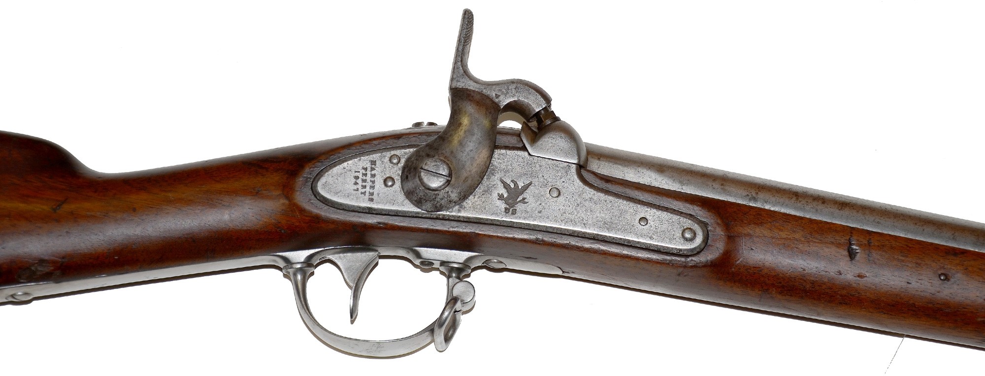 MODEL 1842 HARPERS FERRY MUSKET, DATED 1847 — Horse Soldier