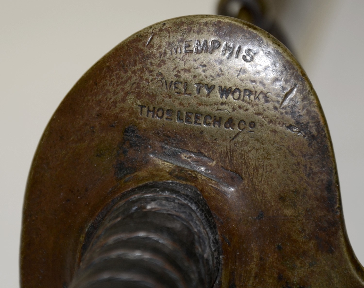 EARLY WAR CONFEDERATE CAVALRY SABER BY THOMAS LEECH, MEMPHIS NOVELTY ...