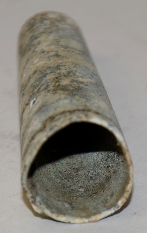 CONFEDERATE BAYONET SCABBARD TIP FROM OLUSTEE FLORIDA — Horse Soldier