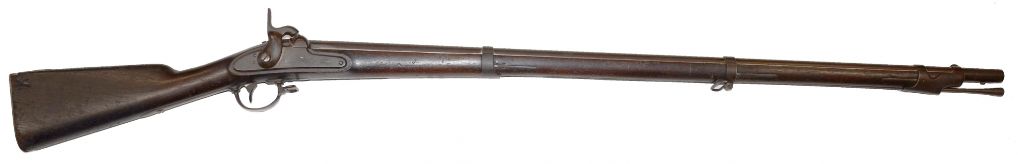 CAPTURED & COLLECTED MODEL 1842 SPRINGFIELD SMOOTHBORE MUSKET DATED ...