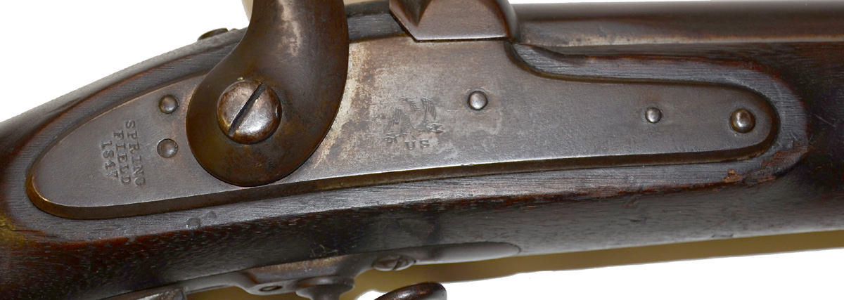 CAPTURED & COLLECTED MODEL 1842 SPRINGFIELD SMOOTHBORE MUSKET DATED ...