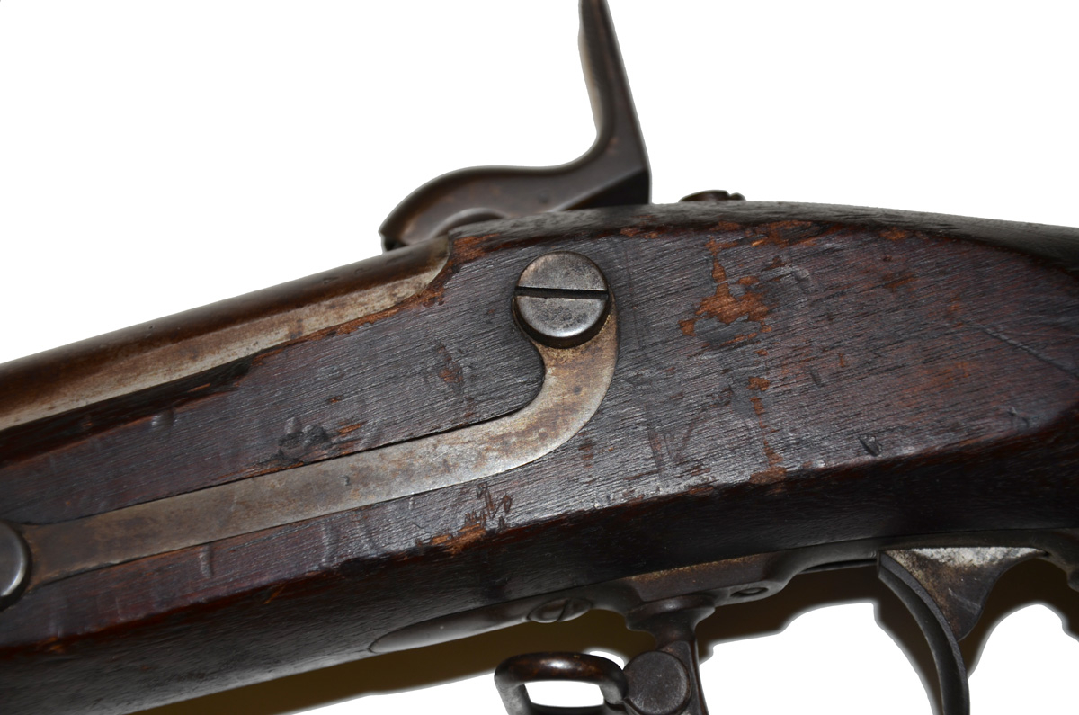 CAPTURED & COLLECTED MODEL 1842 SPRINGFIELD SMOOTHBORE MUSKET DATED ...