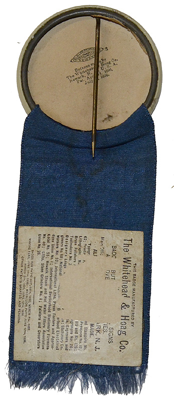 GAR RIBBON DENVER 1905 NEW JERSEY — Horse Soldier