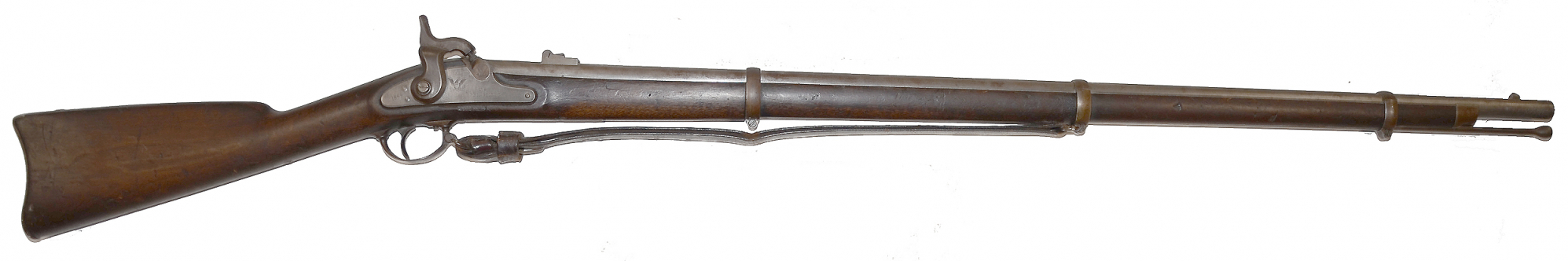 U. S. SPRINGFIELD M1863 TYPE I MUSKET DATED 1863, WITH SLING — Horse ...
