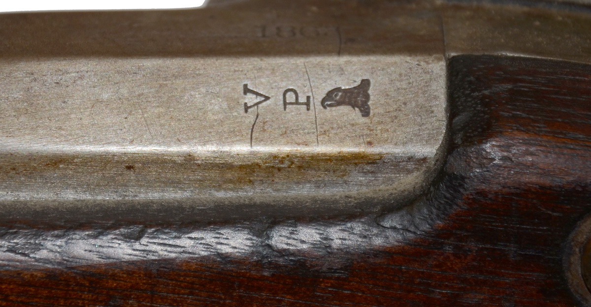 U. S. SPRINGFIELD M1863 TYPE I MUSKET DATED 1863, WITH SLING — Horse ...