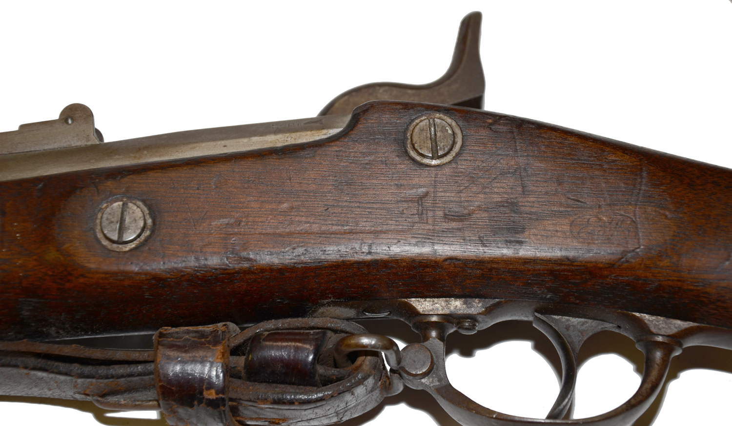 U. S. SPRINGFIELD M1863 TYPE I MUSKET DATED 1863, WITH SLING — Horse ...