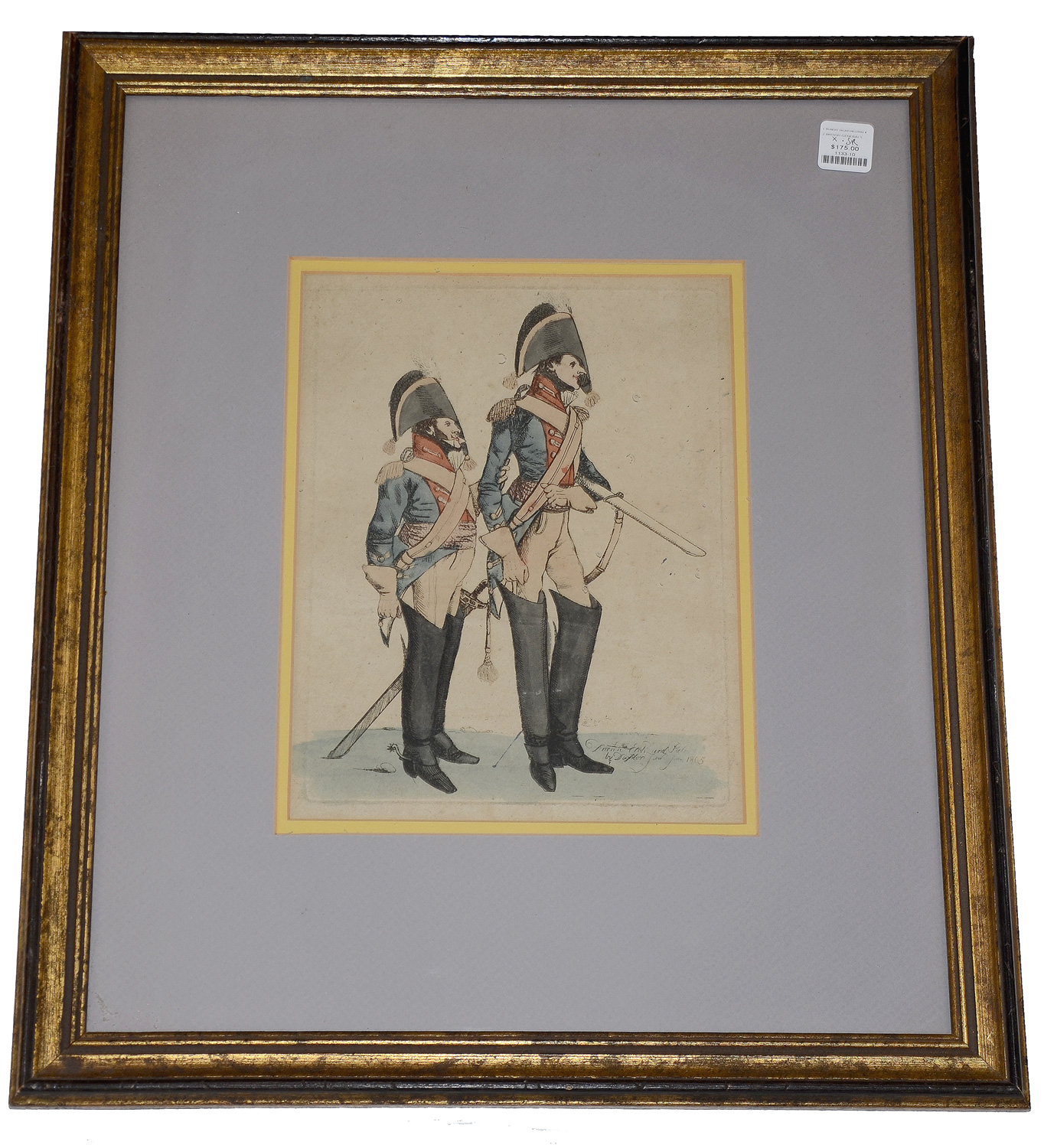 “CAPTAIN PACKE & FENWICK” ROYAL HORSE GUARDS BY ROBERT DIGHTON JUNIOR ...