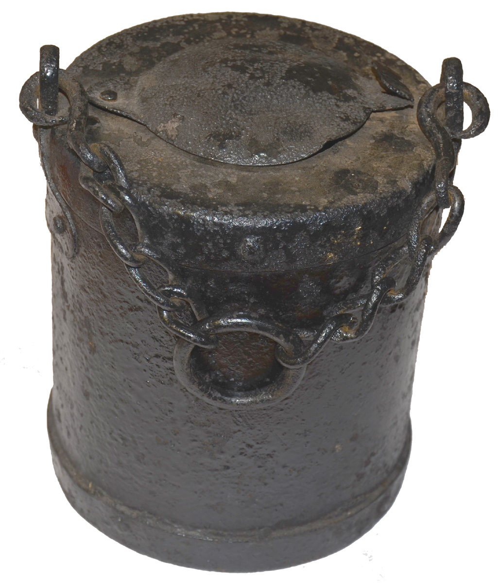 ARTILLERY GREASE/TAR BUCKET — Horse Soldier