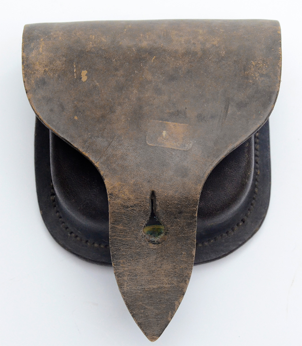 EXCELLENT CIVIL WAR CAP BOX BY NECE WITH FULL FLEECE AND INSPECTOR ...