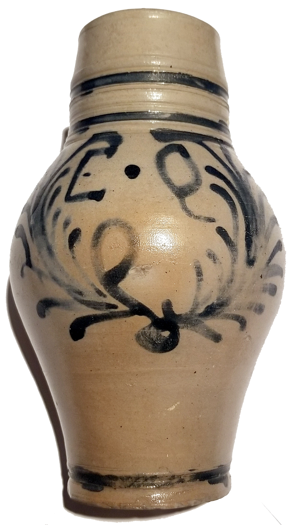 WESTERWALD POTTERY WINE JUG — Horse Soldier