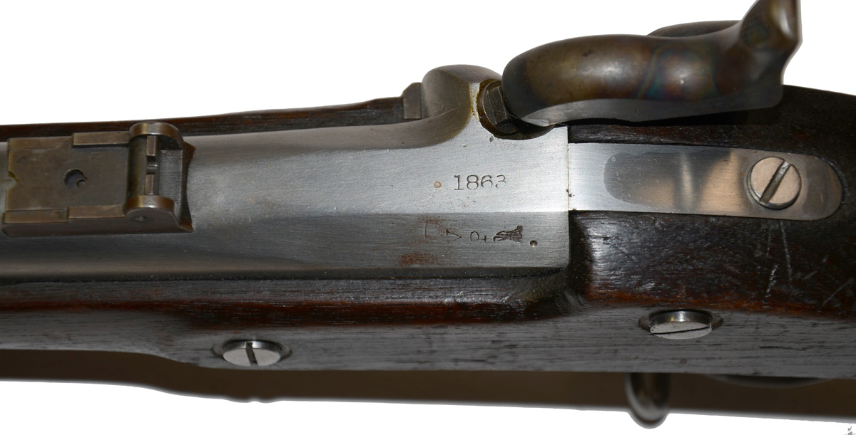 SPRINGFIELD M1863, TYPE II, RIFLE MUSKET, DATED 1863 — Horse Soldier
