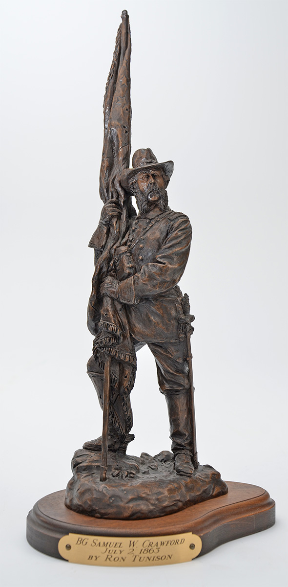 NUMBER 11 OF 63 COLD-CAST COPIES OF SCULPTOR RON TUNISON’S STATUE OF ...