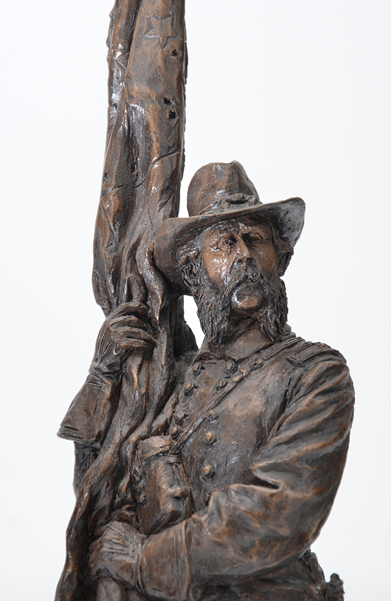 NUMBER 11 OF 63 COLD-CAST COPIES OF SCULPTOR RON TUNISON’S STATUE OF ...