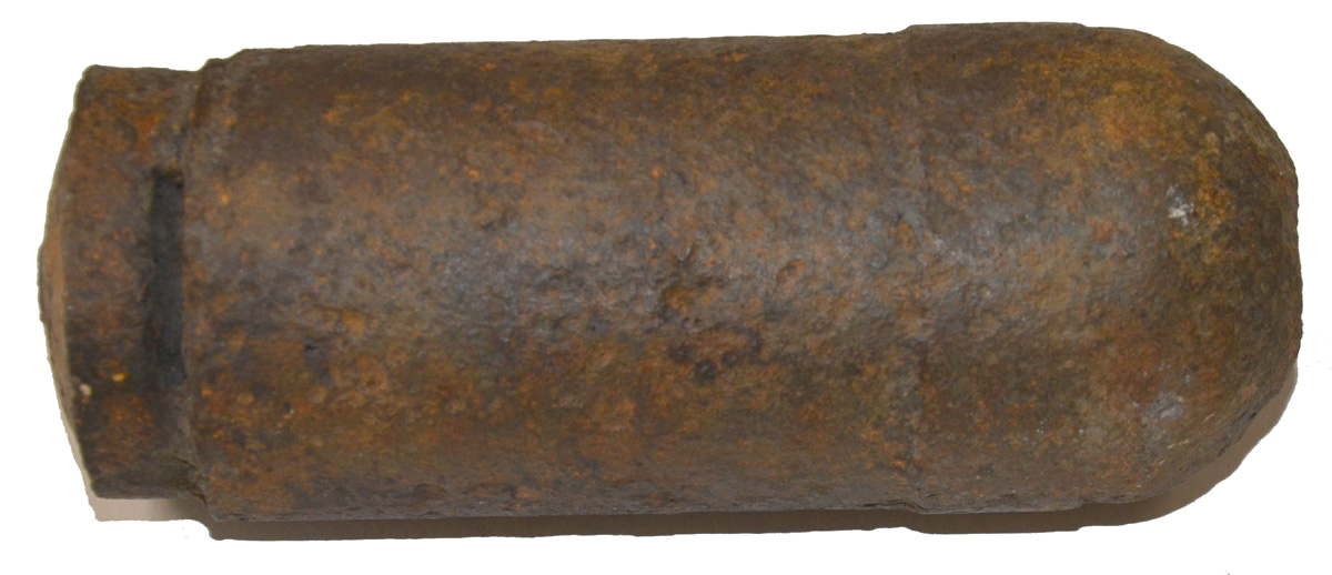 CONFEDERATE 3-INCH BROUN SHELL — Horse Soldier